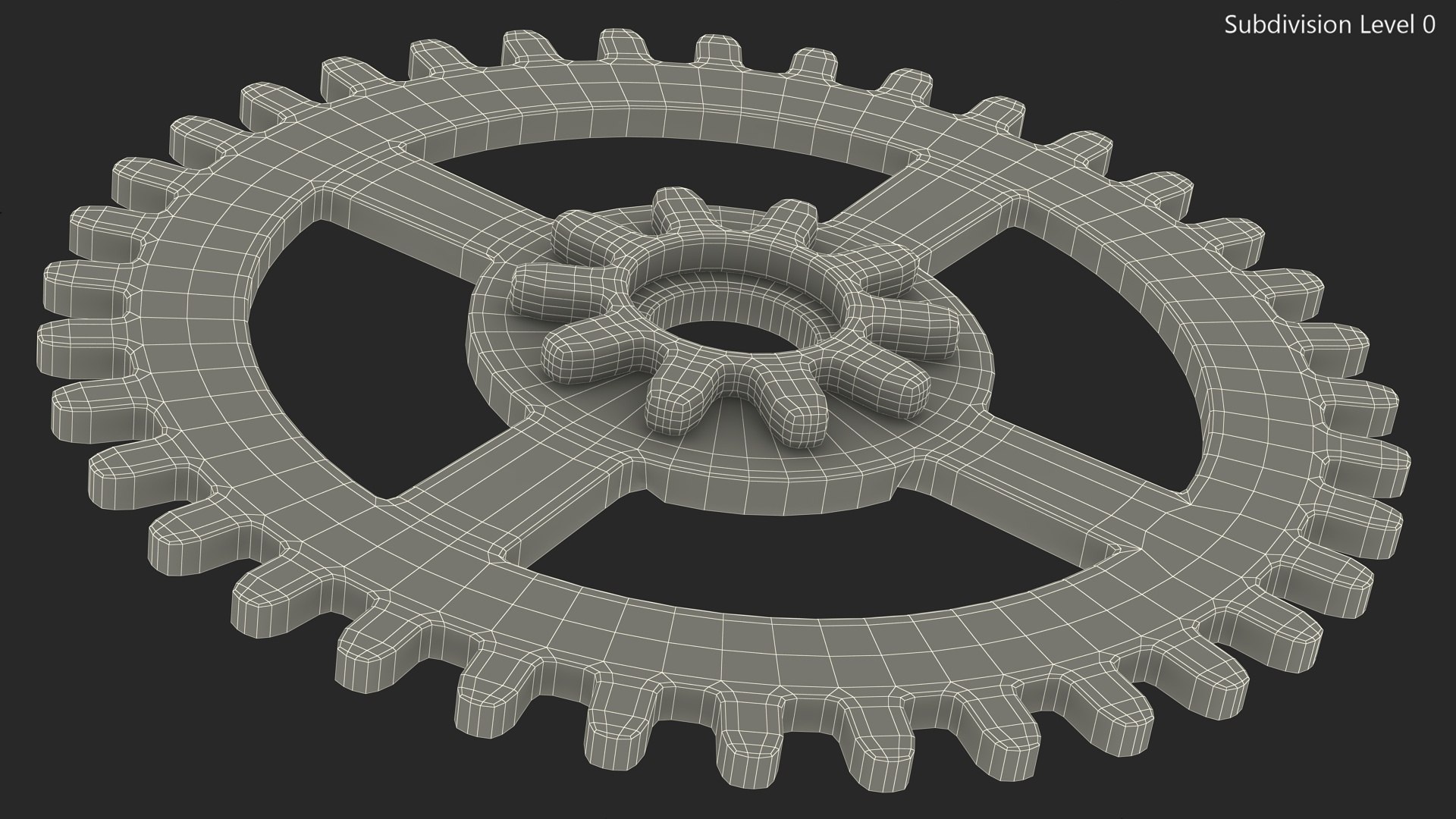 3D Pendulum Clock Gear model - TurboSquid 2163460