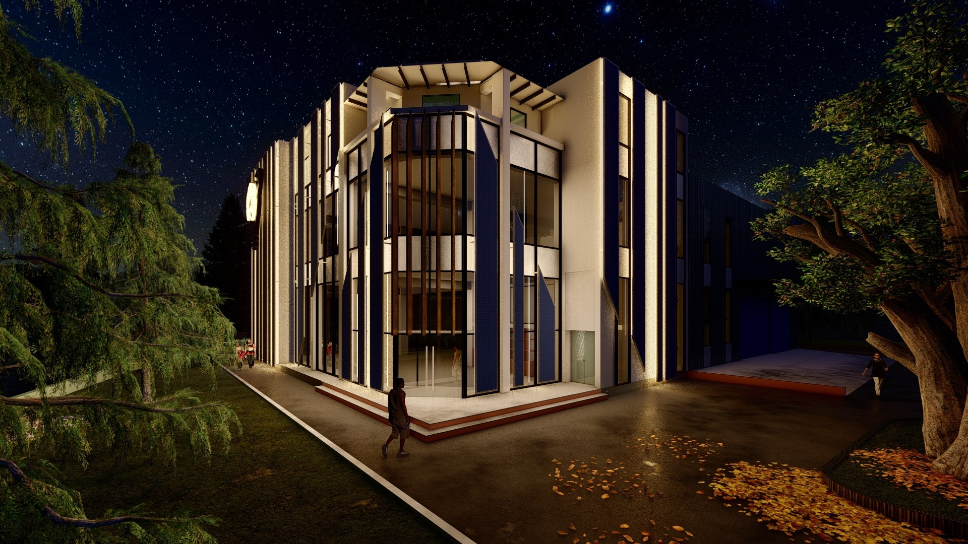 UntitledModern Building Environment High Quality Renders 3D Model ...