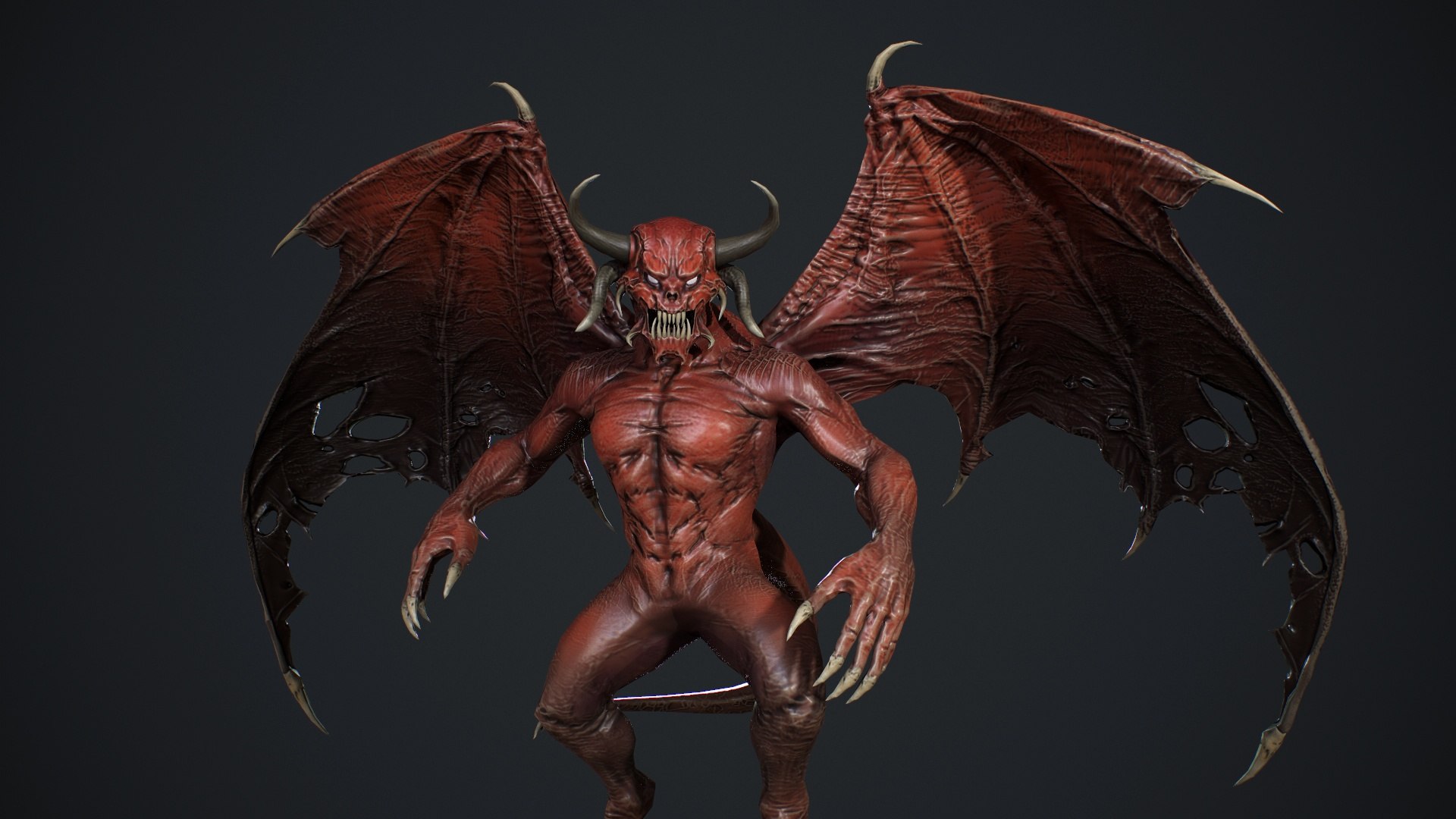 3D Demon 3 Model - TurboSquid 1950058