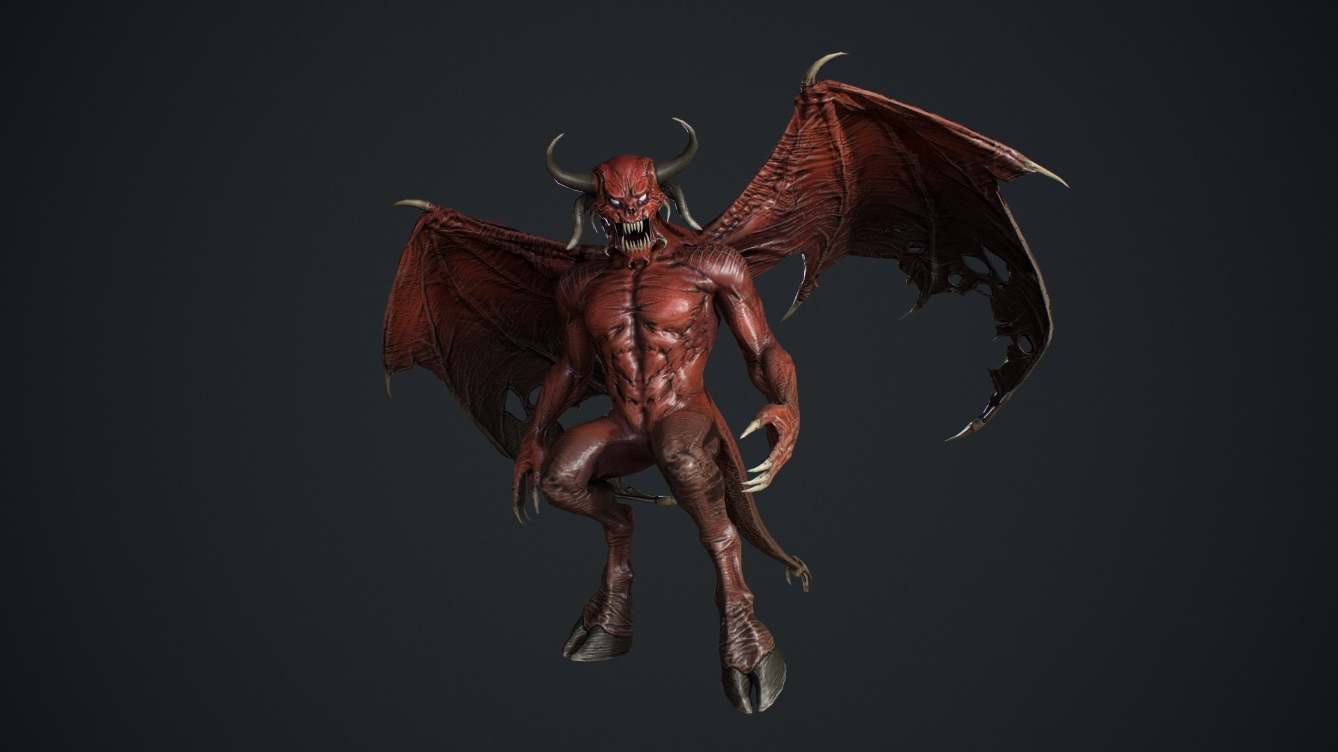 3D Demon 3 Model - TurboSquid 1950058
