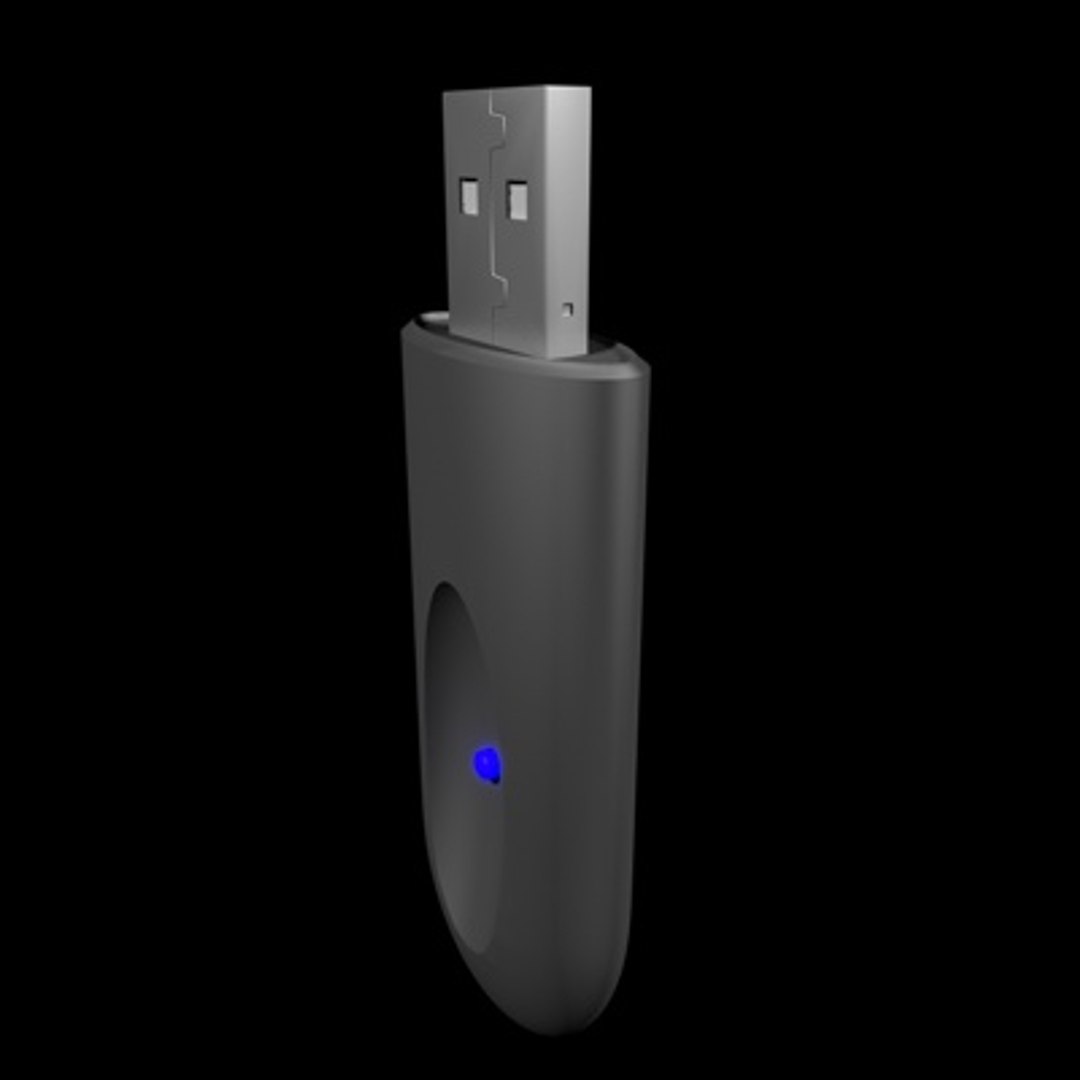 3d Wireless Usb Attachment Model