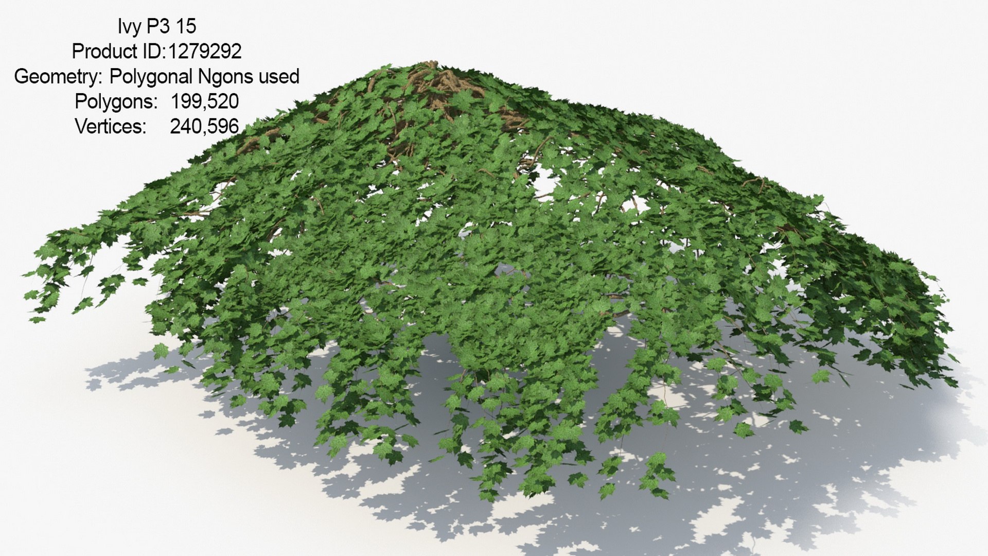 3D 43 Ivy Models Model - TurboSquid 1777912