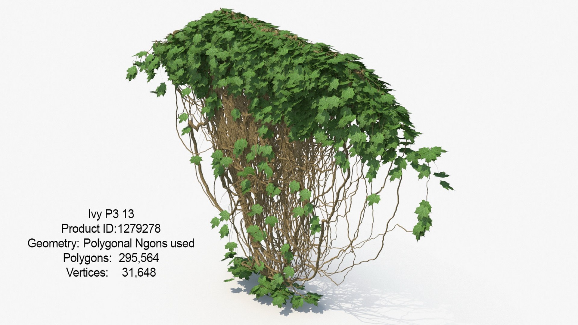 3D 43 Ivy Models Model - TurboSquid 1777912