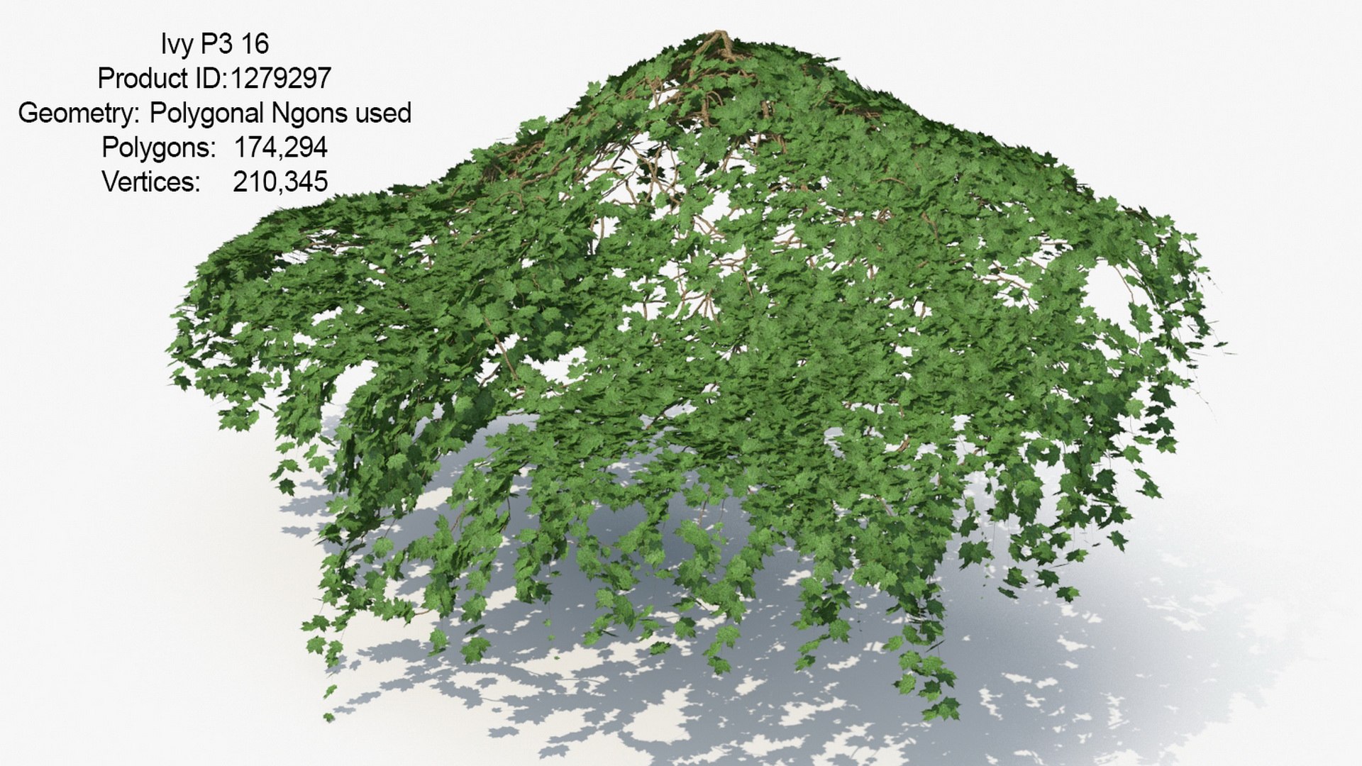 3D 43 Ivy Models Model - TurboSquid 1777912