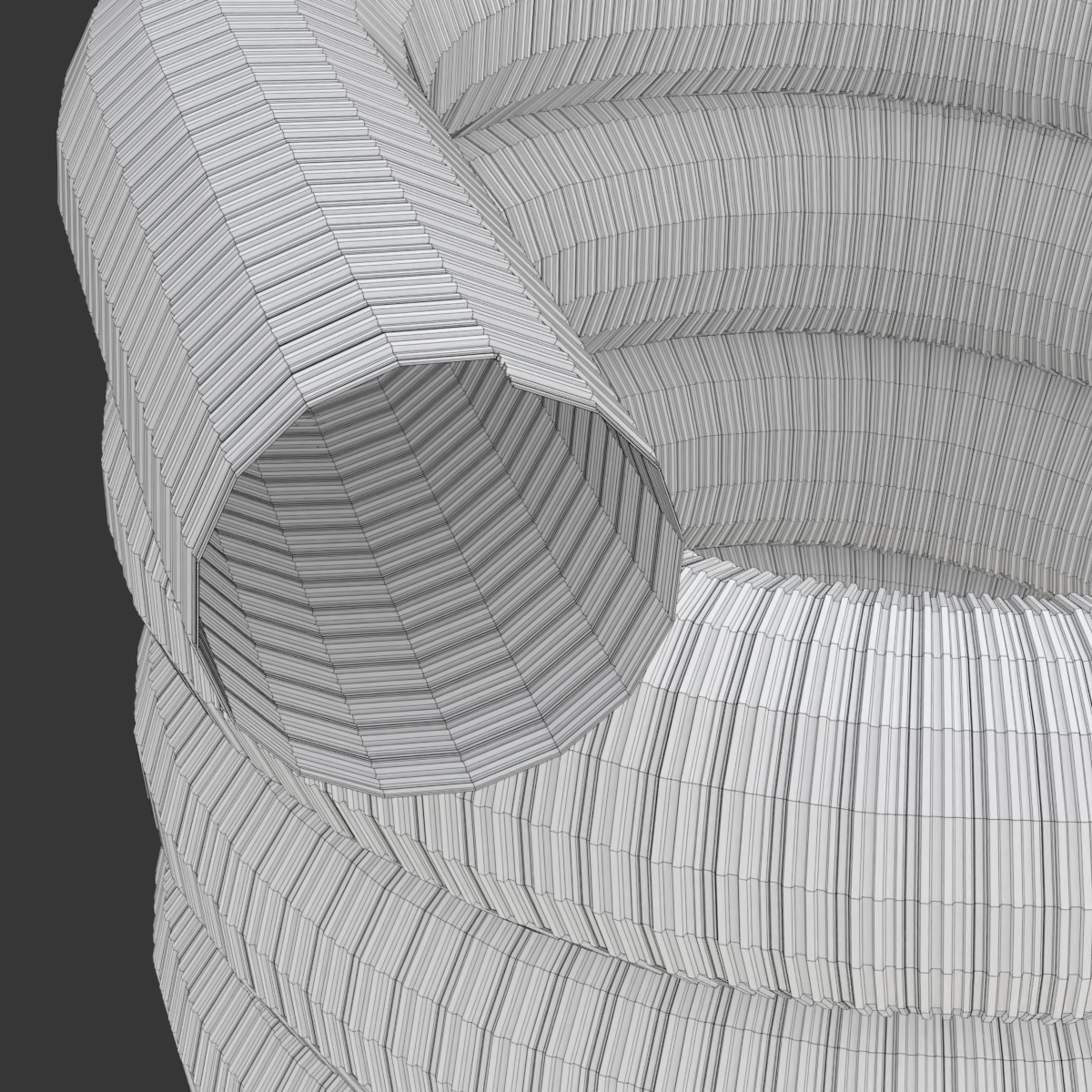 3D adaptable flexible flue model - TurboSquid 1535257