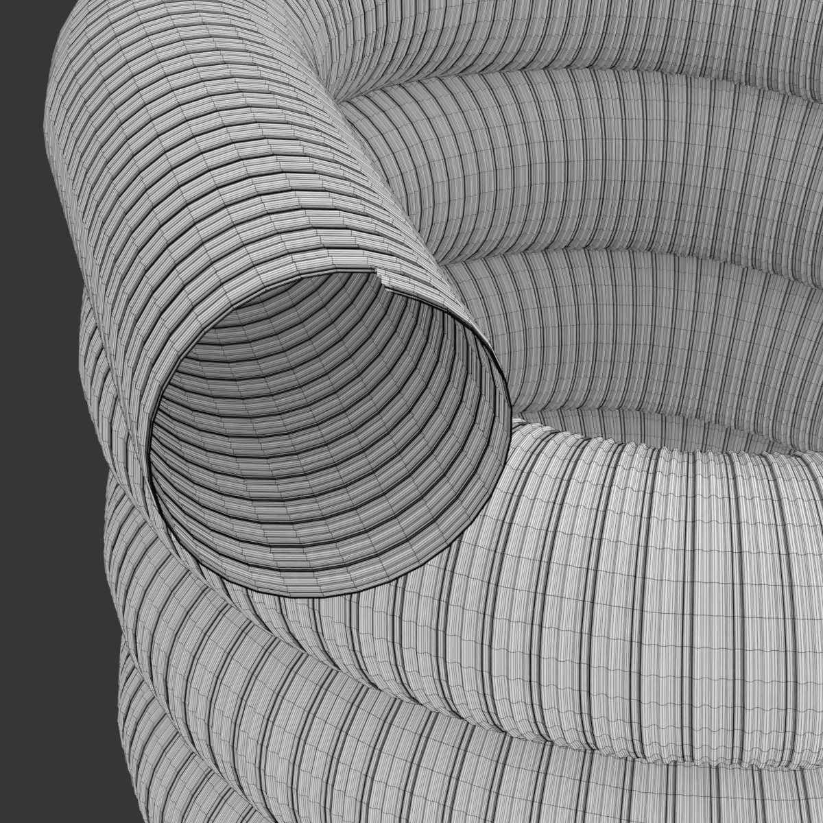 3D adaptable flexible flue model - TurboSquid 1535257