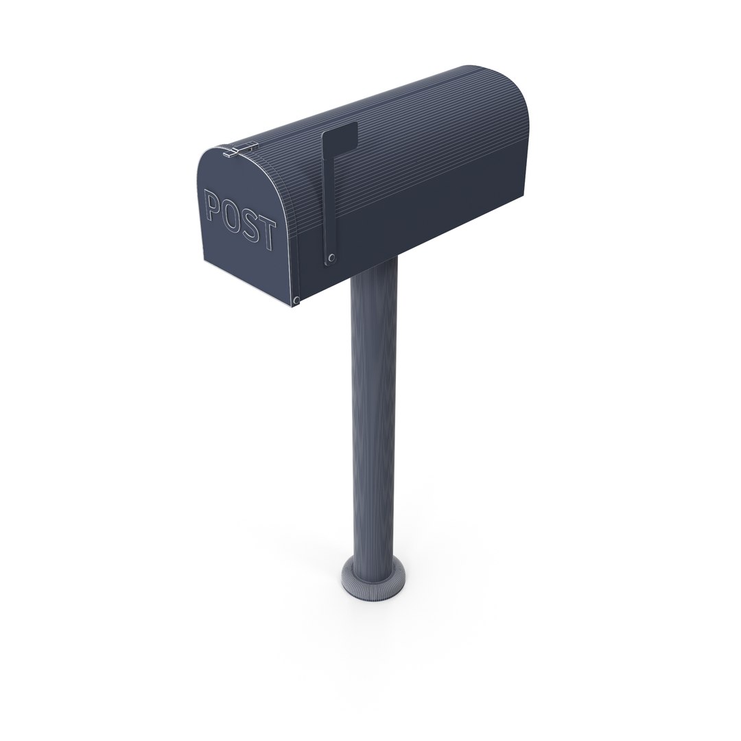 Mailbox 3D Model - TurboSquid 2162939