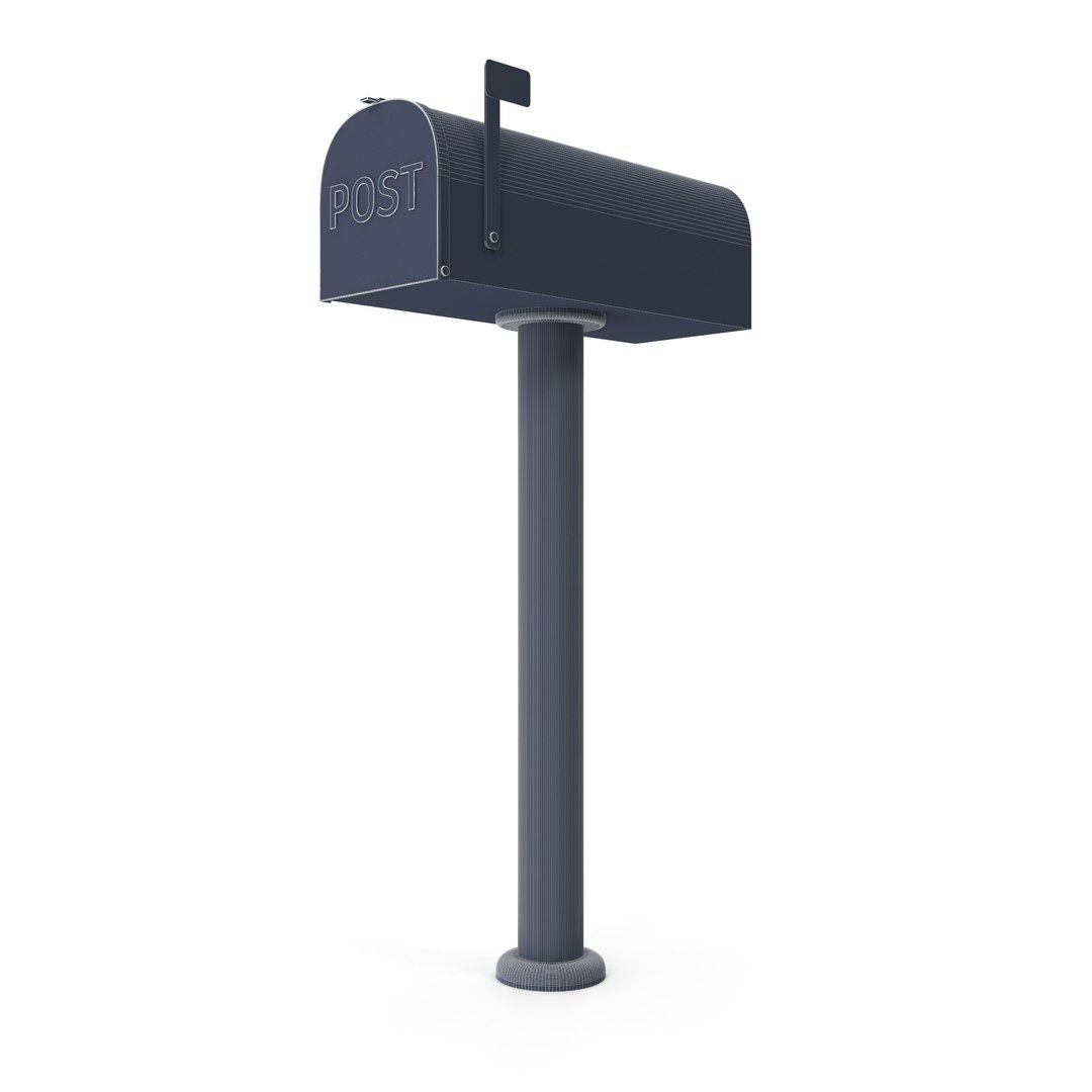 Mailbox 3D Model - TurboSquid 2162939