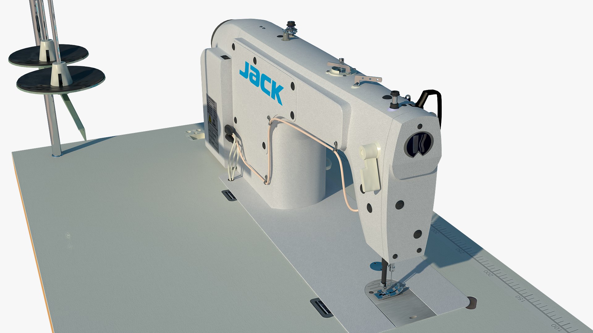 3D Industrial Sewing Machine Jack Model - TurboSquid 1445921