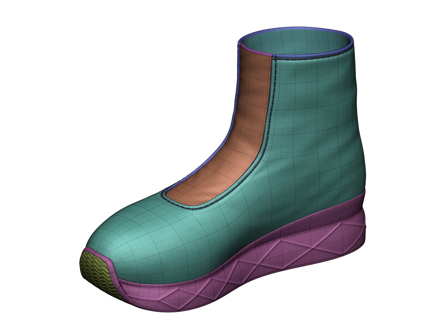 NASA Space Boots High Poly and Low Poly 3D - TurboSquid 1784518