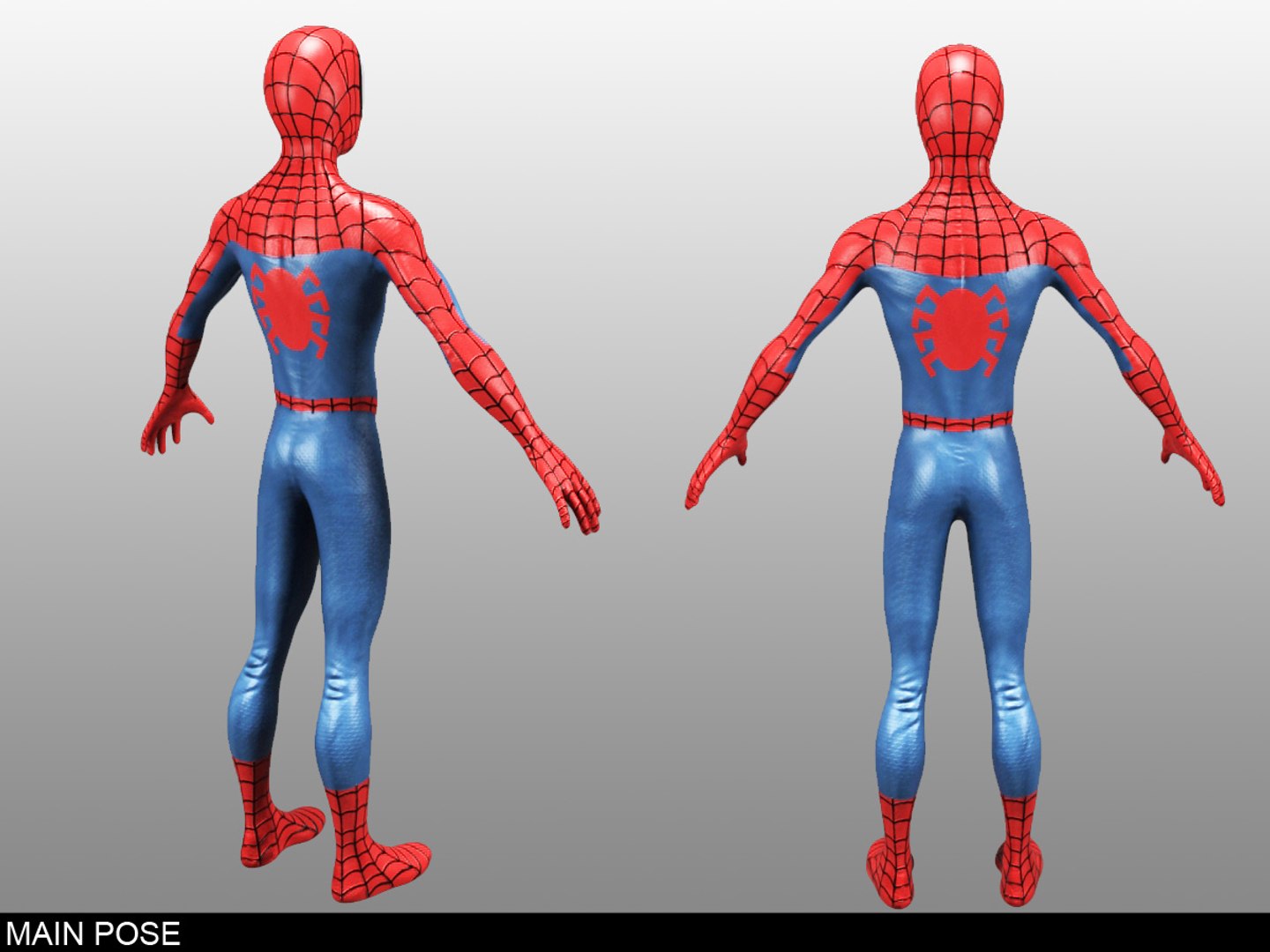 spider-man 3d model