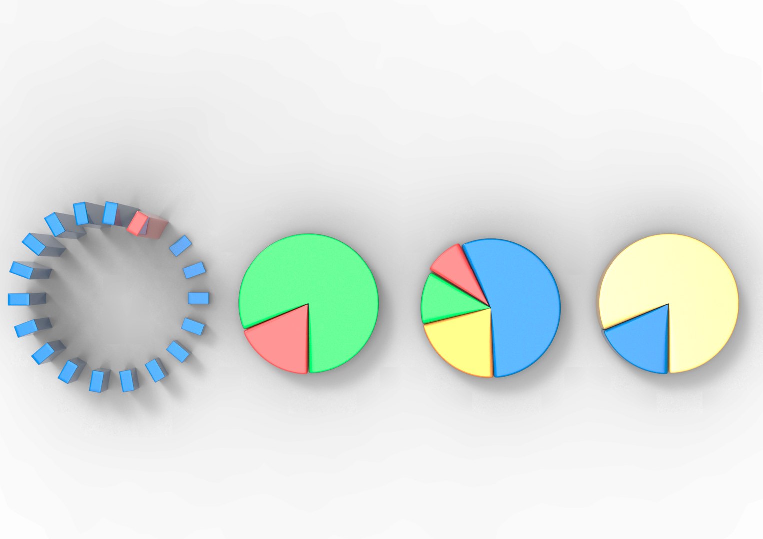 3D Pie Chart - TurboSquid 1323904