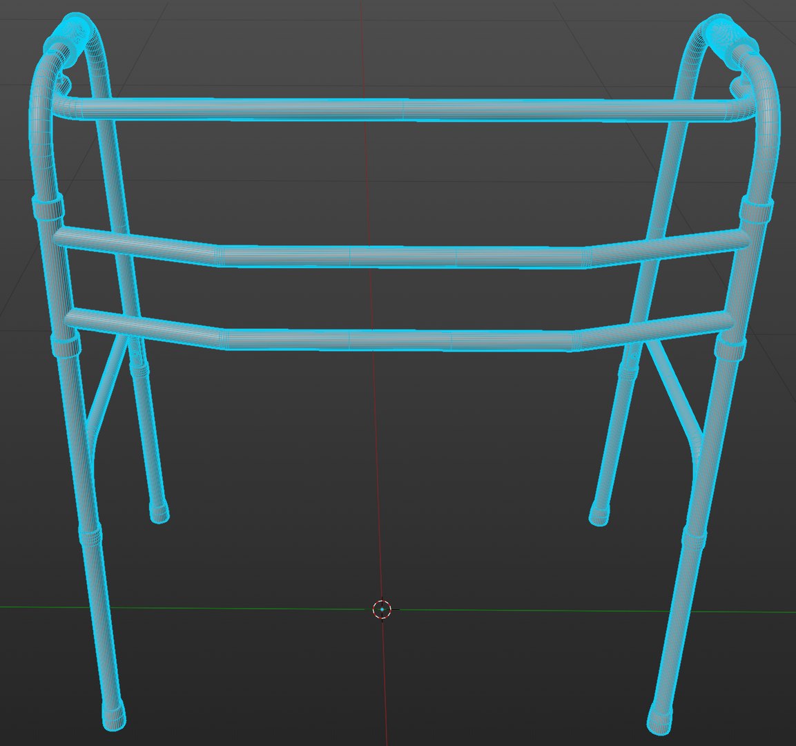 3D SOLID FOLDING WALKER Model - TurboSquid 2198431