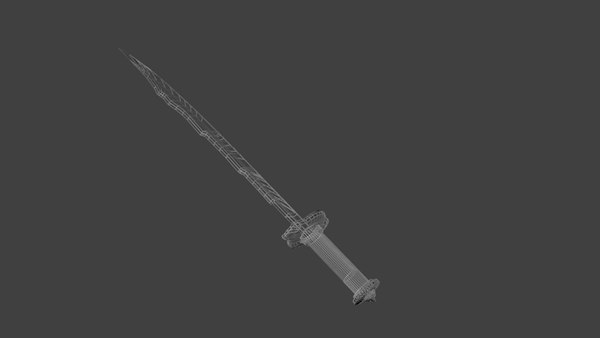 Ancient sword 3D model - TurboSquid 1427809