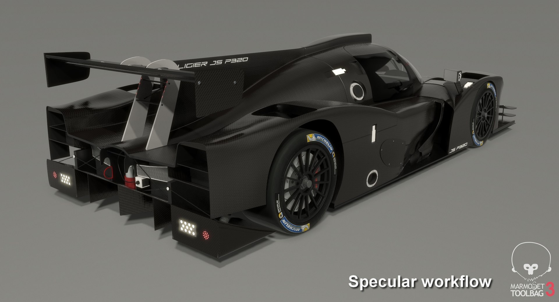 Ligier Js P320 Lmp3 3D - TurboSquid 1462878