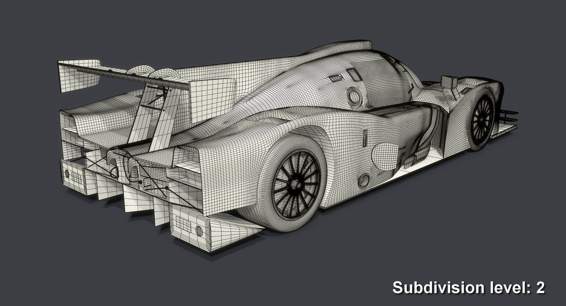 Ligier Js P320 Lmp3 3D - TurboSquid 1462878