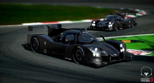 Ligier js p320 lmp3 3D - TurboSquid 1462878