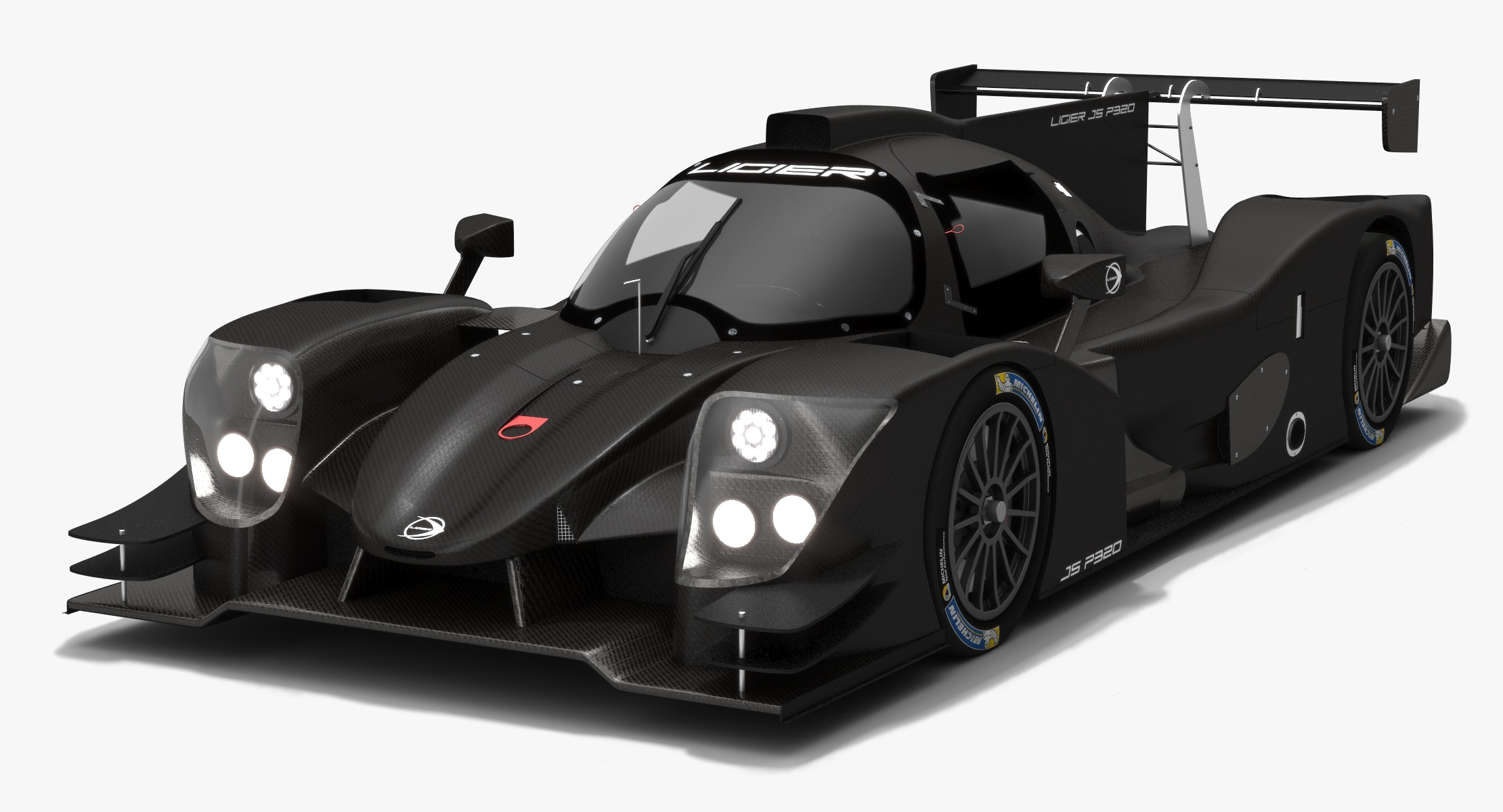 Ligier js p320 lmp3 3D - TurboSquid 1462878