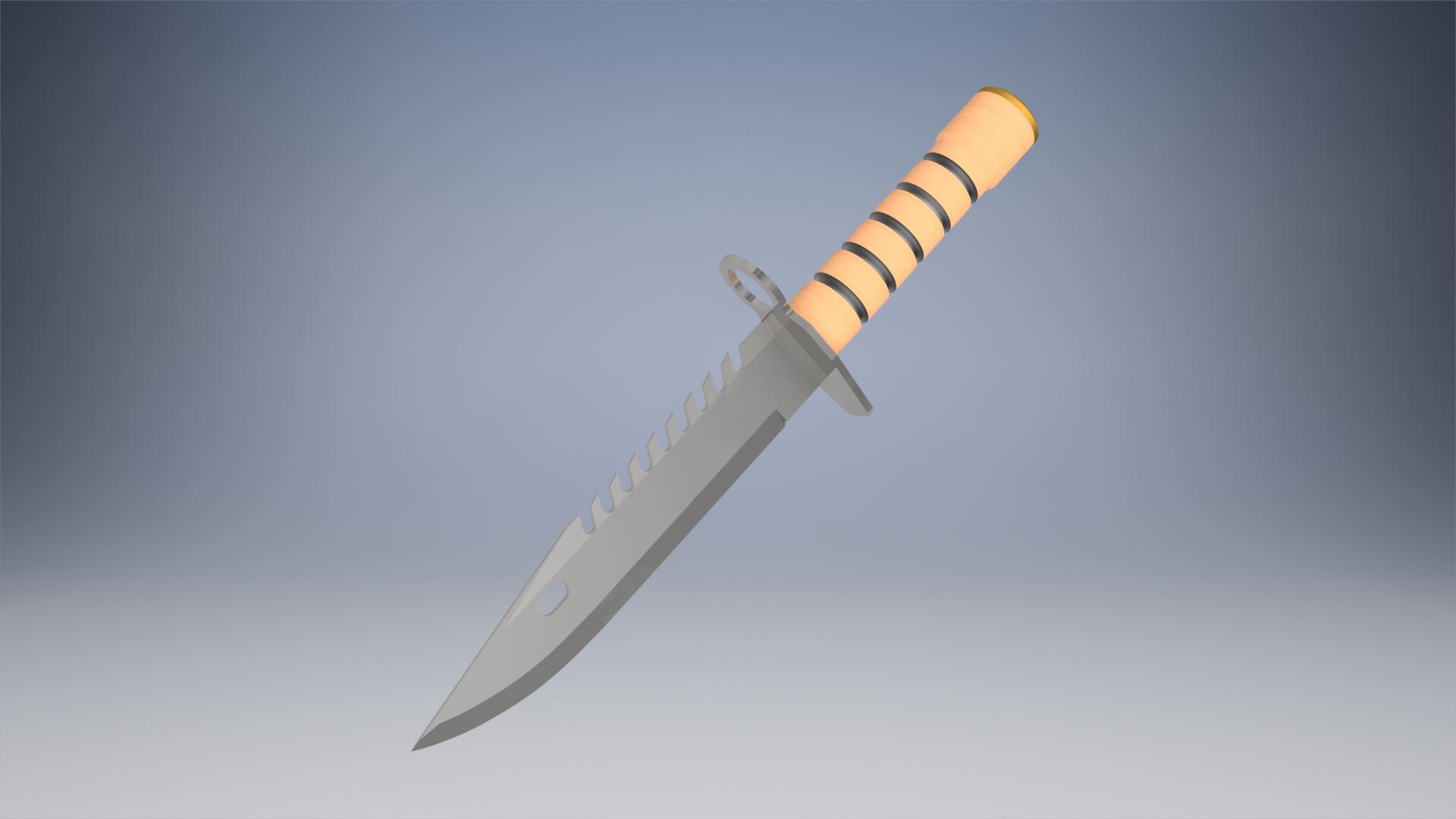 Bajonet M9 3D - TurboSquid 2161695