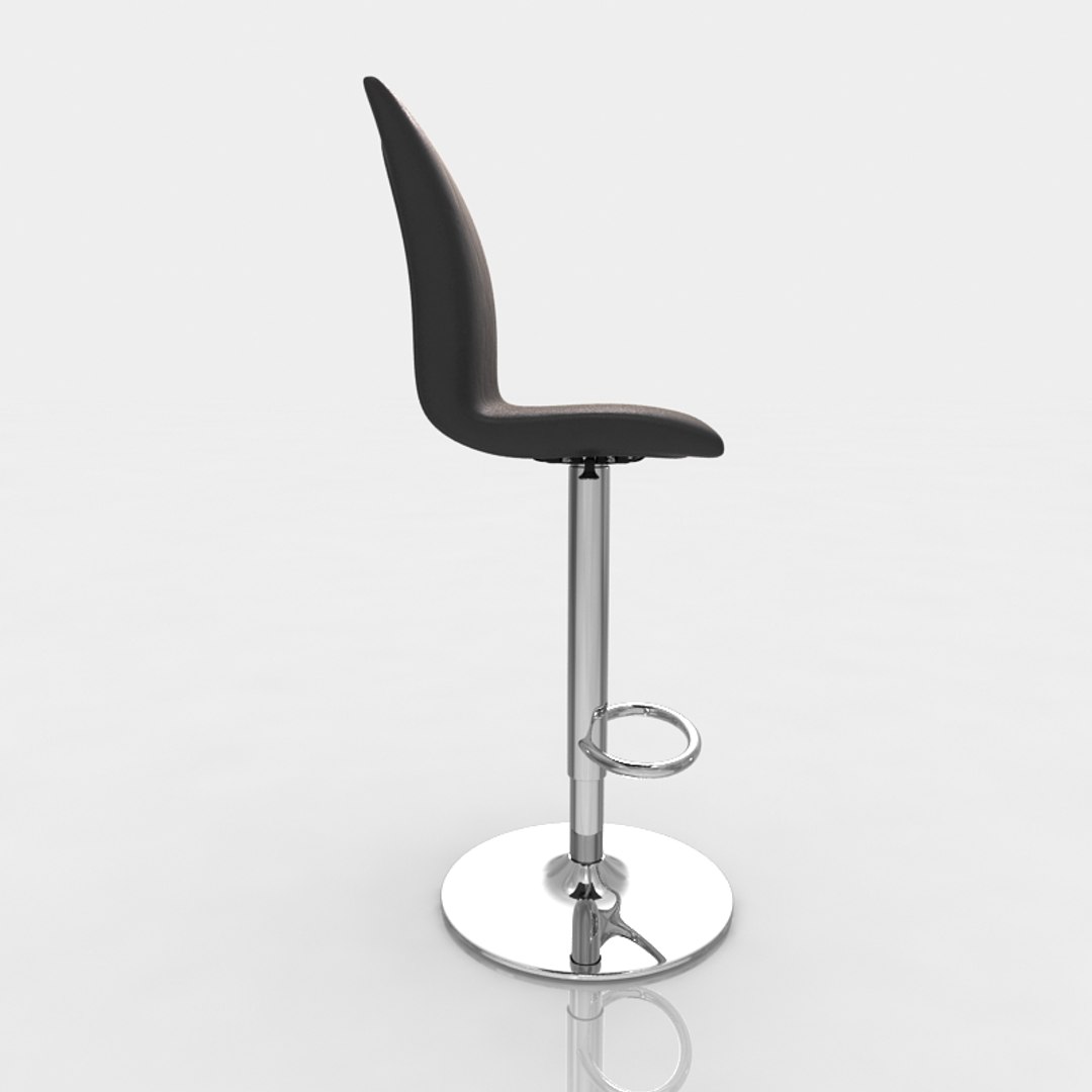 3d Bar Stool Leather