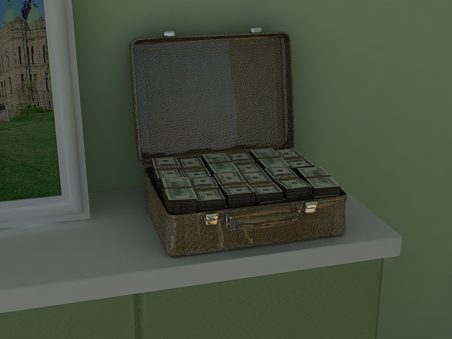 3d Case Money Model