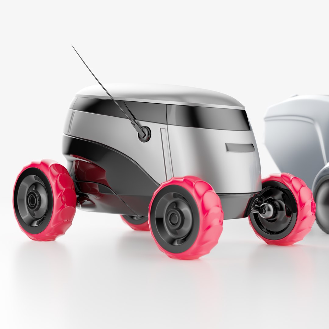 Delivery Robots Pack 4-in-1 Model - TurboSquid 1756451