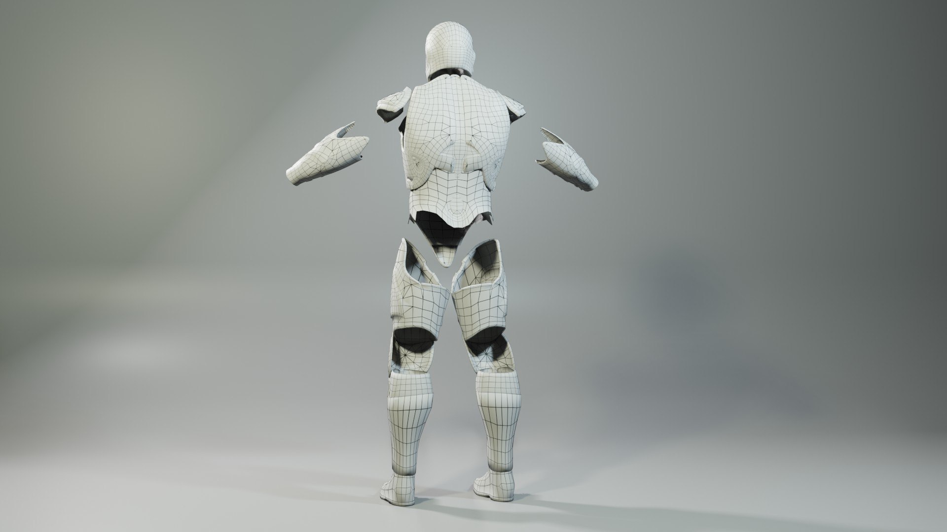 Low Poly Military Armor 3D Model - TurboSquid 1725102