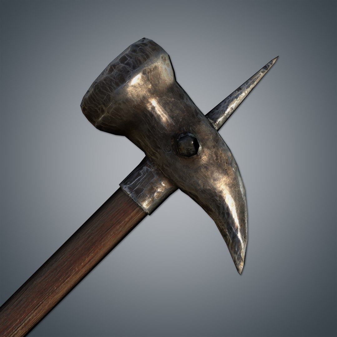Medieval Hammers Maces Weapons 3D Model - TurboSquid 1580113