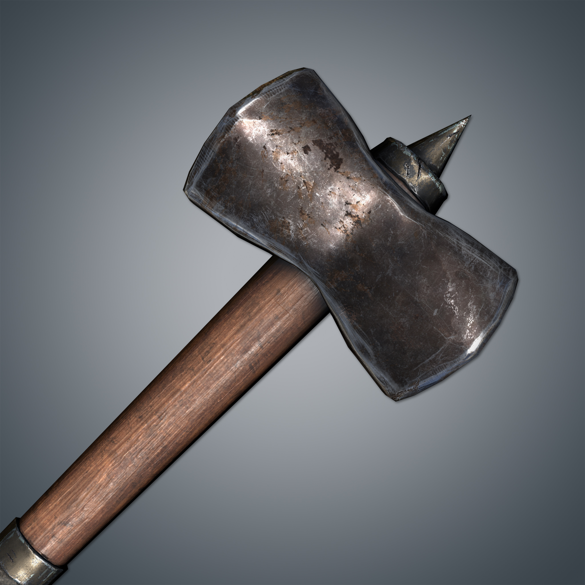 Medieval hammers maces weapons 3D model - TurboSquid 1580113