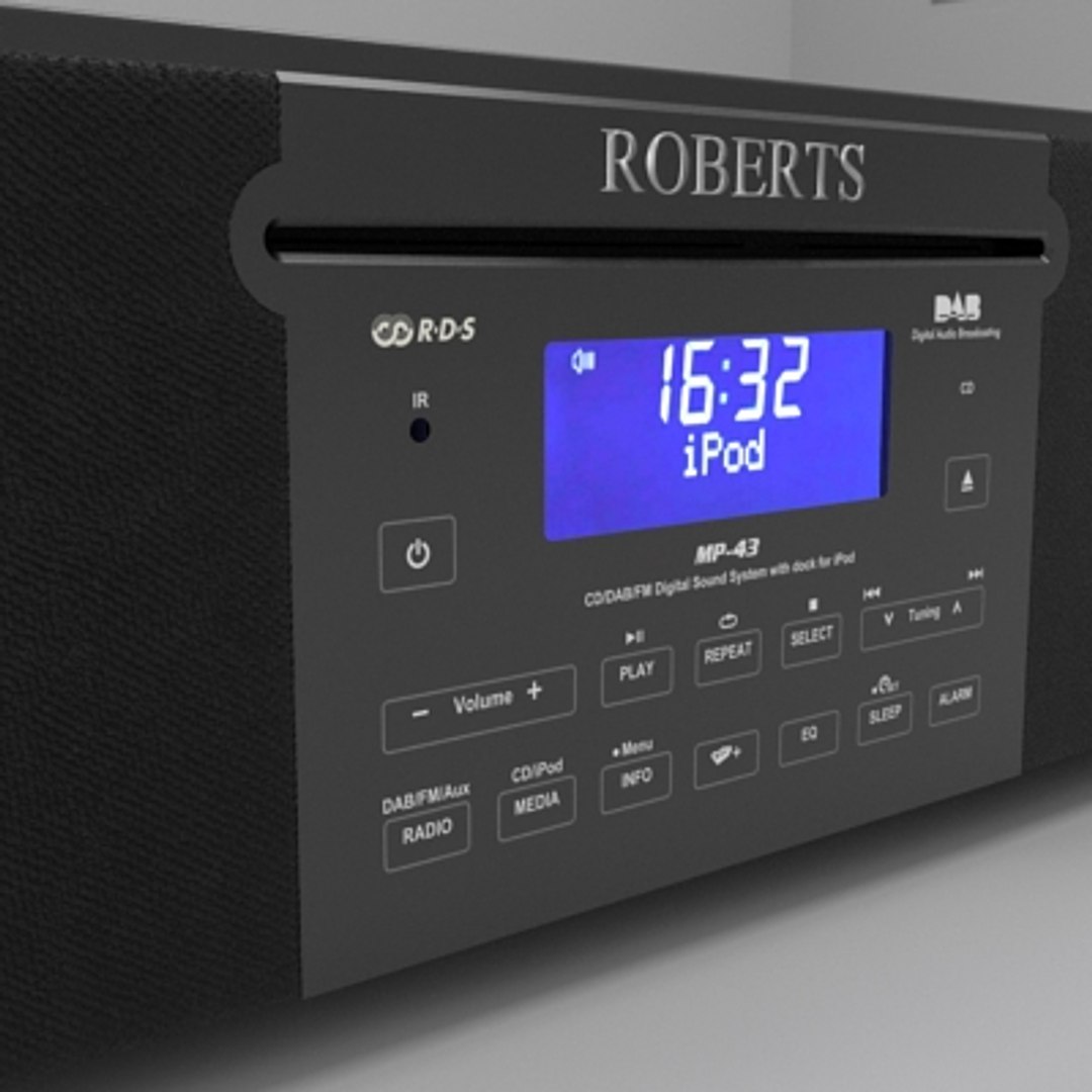 3d Roberts Radio Ipod Dock