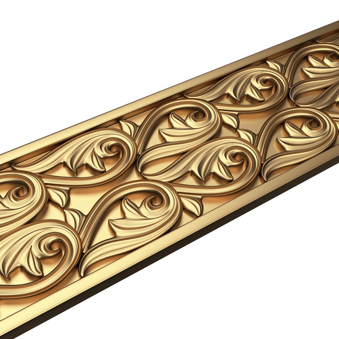 Ornament Element Molding 025 Model - TurboSquid 2138236