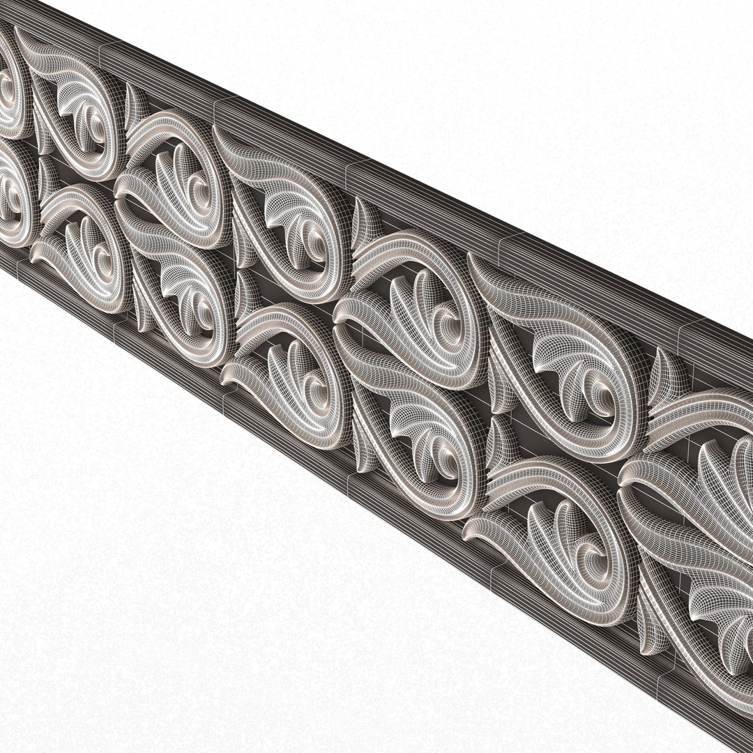 Ornament Element Molding 025 Model - TurboSquid 2138236