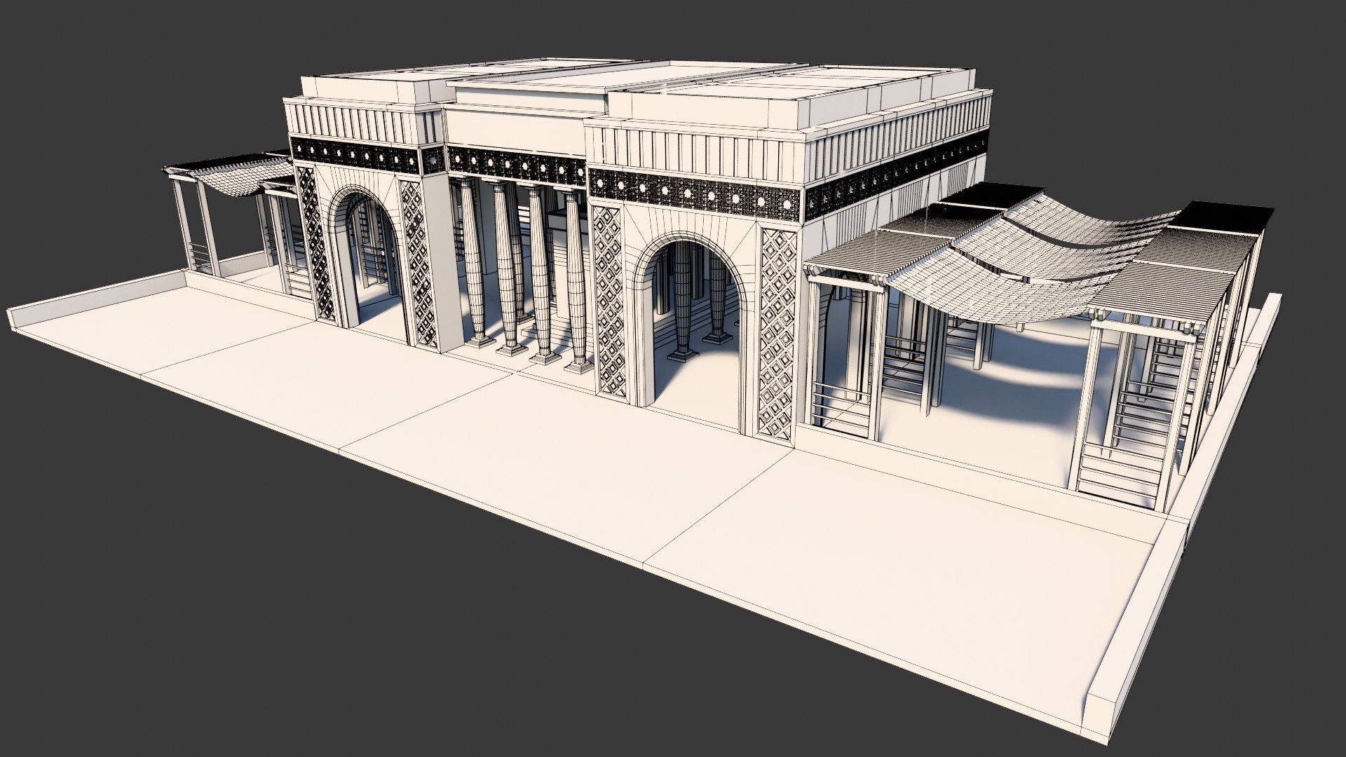 Ancient Arabic Shop 19 3D Model - TurboSquid 2266583