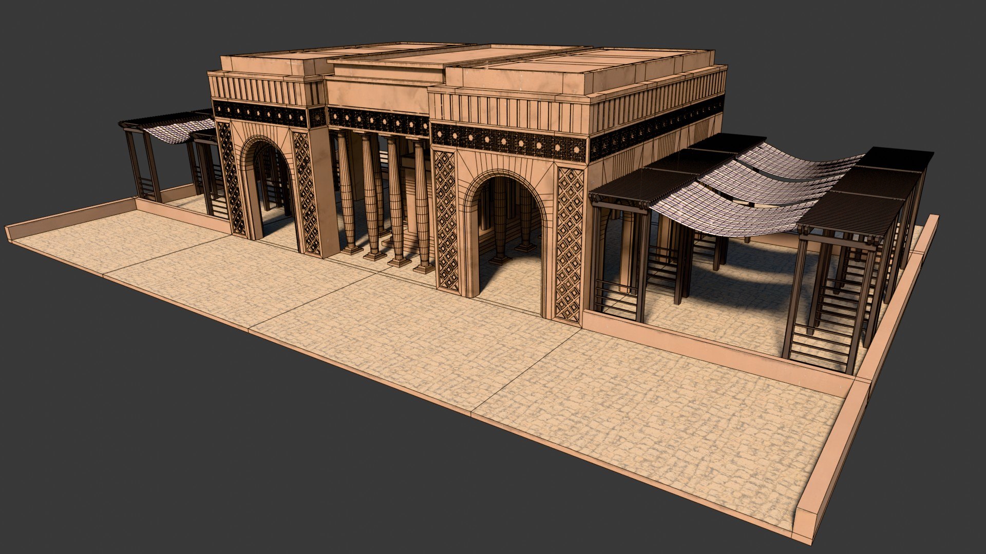 Ancient Arabic Shop 19 3D Model - TurboSquid 2266583