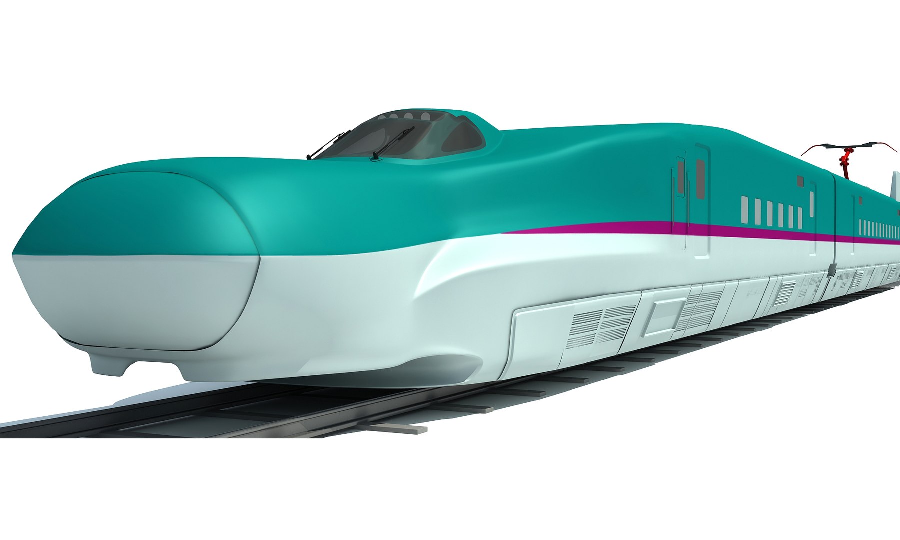 3d Model High-speed Train Shinkansen E5