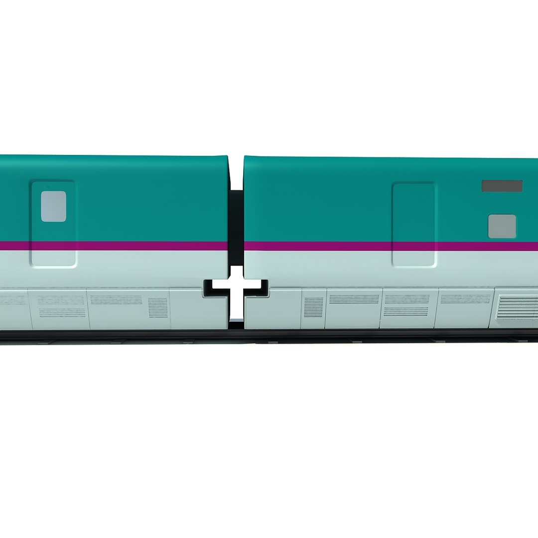 3d Model High-speed Train Shinkansen E5