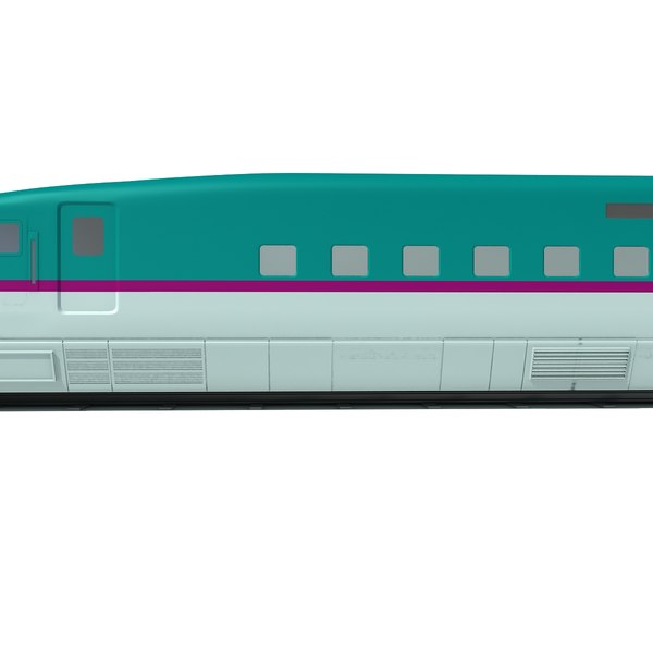 3d model high-speed train shinkansen e5