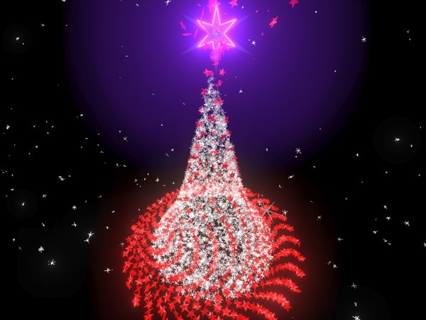 3d christmas animation