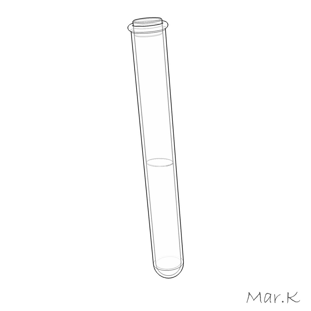 3ds test tube