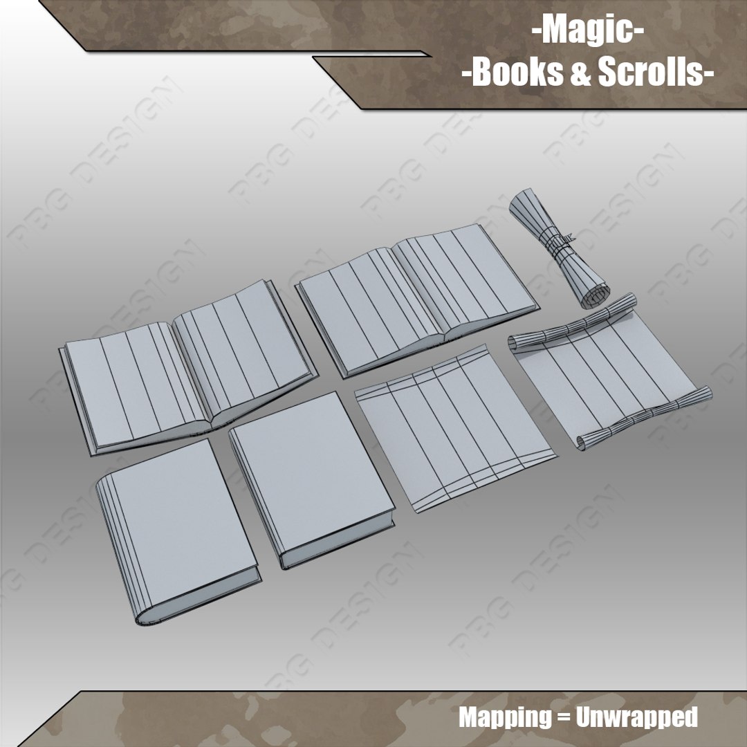 magic book 3d max