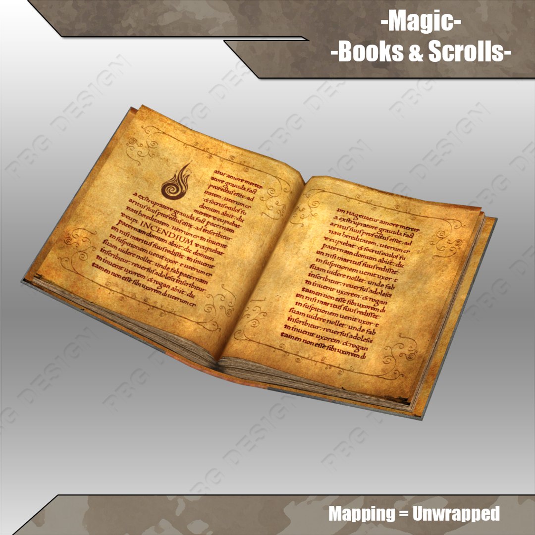 magic book 3d max