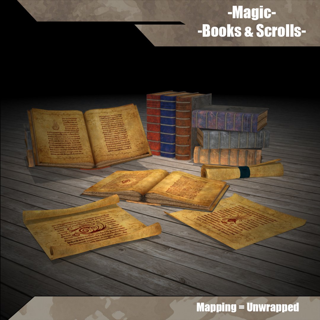 magic book 3d max