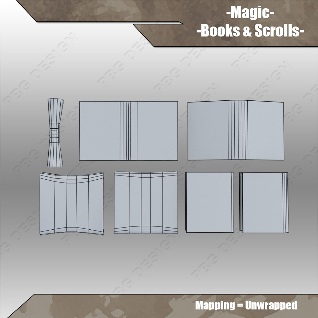 magic book 3d max