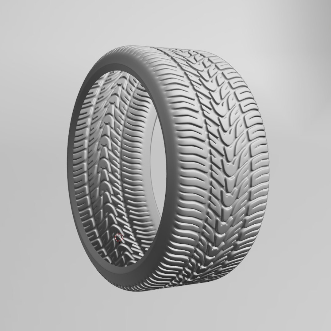 3D Generic Sport Tire Model - TurboSquid 1588387