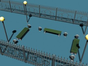 Park 3D Models For Download | TurboSquid