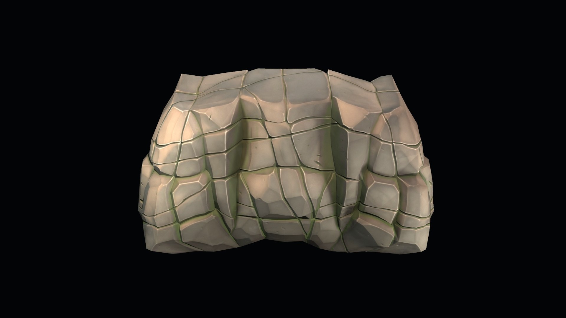 Stone Stylized 3D Model - TurboSquid 1649626