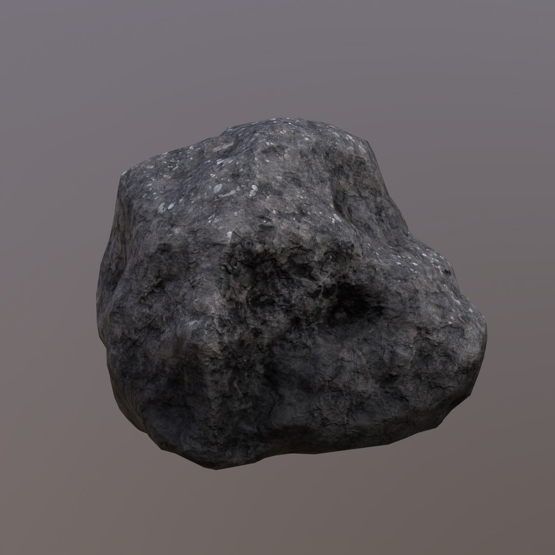 Low Poly Stone 3D - TurboSquid 2446770