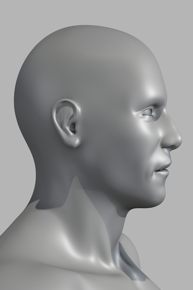 male body 3d model