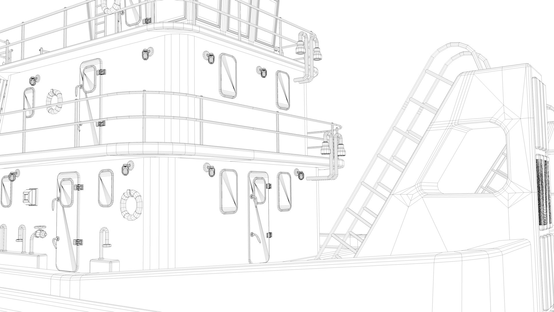 Push Boat Ship 3D - TurboSquid 2006530