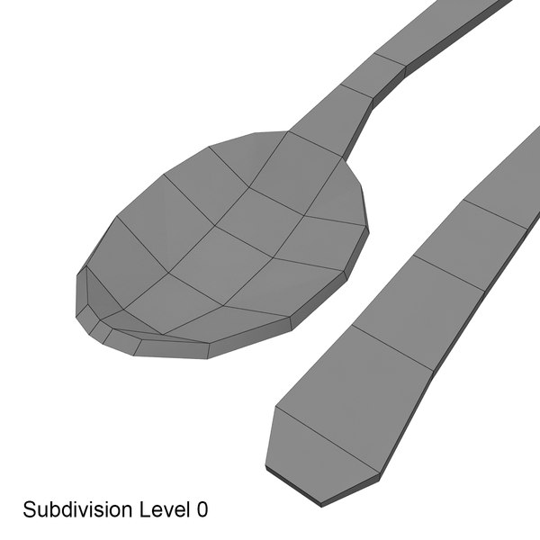 spoon 3d model